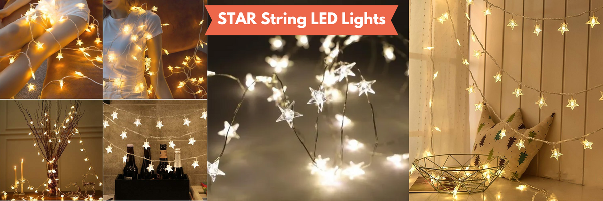 Illuminate Your Celebrations with Star String Lights: The Perfect