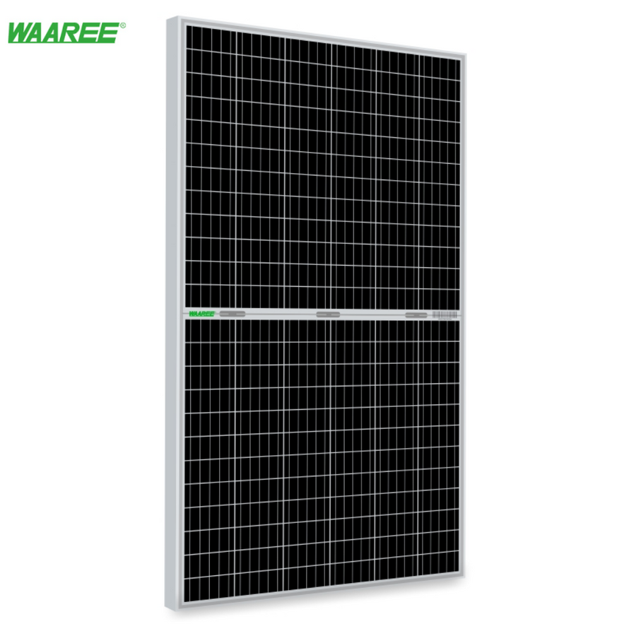 WAAREE 540 Watt, 24 Volts, (WSMD-540) Half-Cut solar panel, Pack of 2