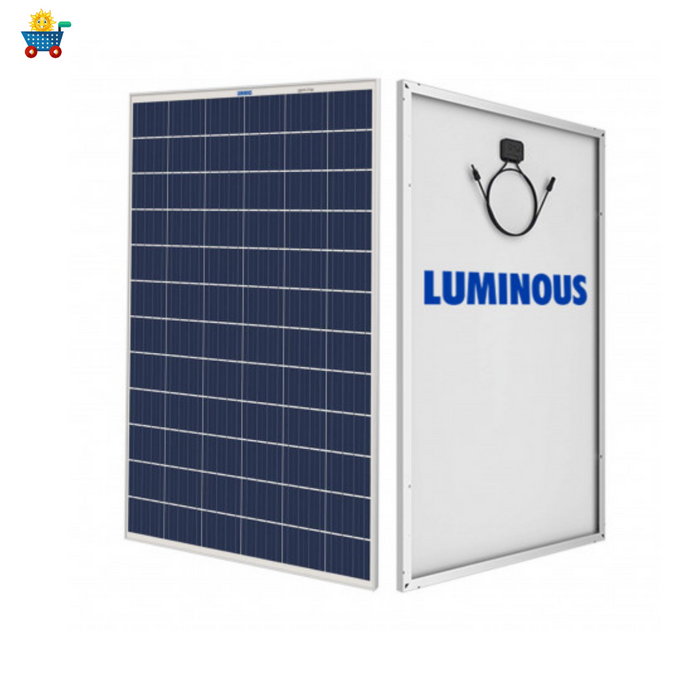 Luminous solar 6.6 kilowatt, Polycrystalline, off grid combo pack